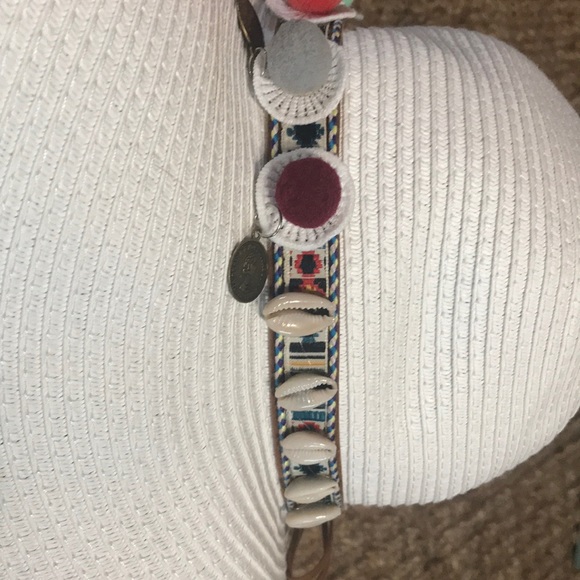 Nicole Marciano | Accessories | Nwt Nicole Marciano White Straw Hat ...